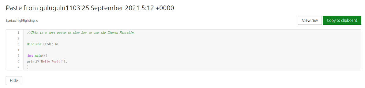 如何使用Ubuntu Pastebin来快速分享代码 - 哔哩哔哩