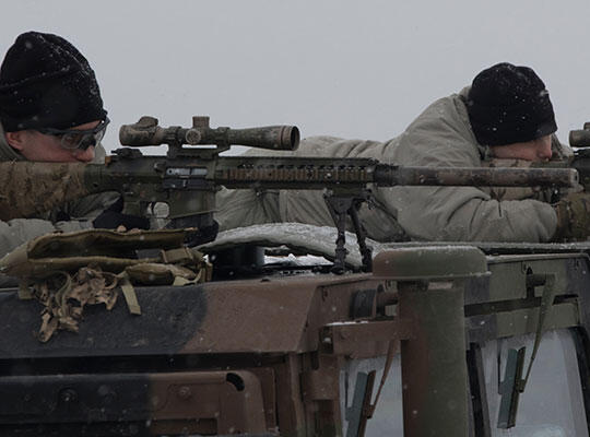 枪械科普：M110 - 哔哩哔哩