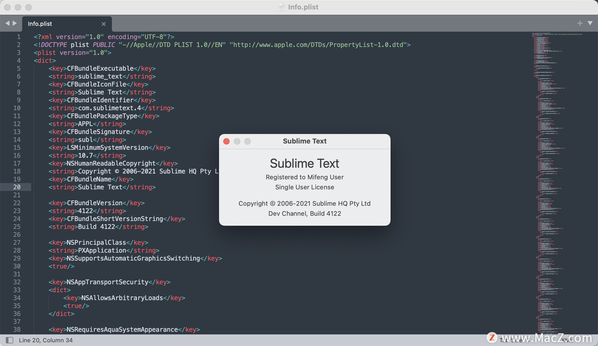 sublime text 4 Mac(前端代码编辑神器)v4.0(4122) 中文注册版 - 哔哩哔哩