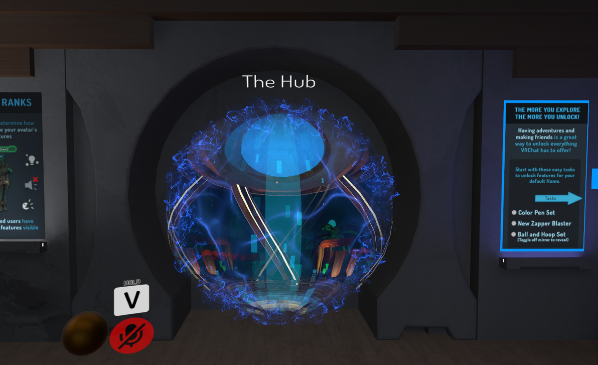 《VRchat》游戏简单上手教程（PC端） - 哔哩哔哩