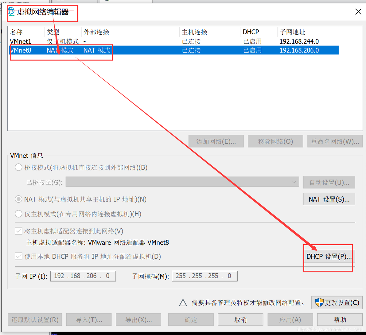 最详细的讲解，如何使用VMnet8模式给虚拟网络配置静态IP，集群分布式都用它 - 哔哩哔哩
