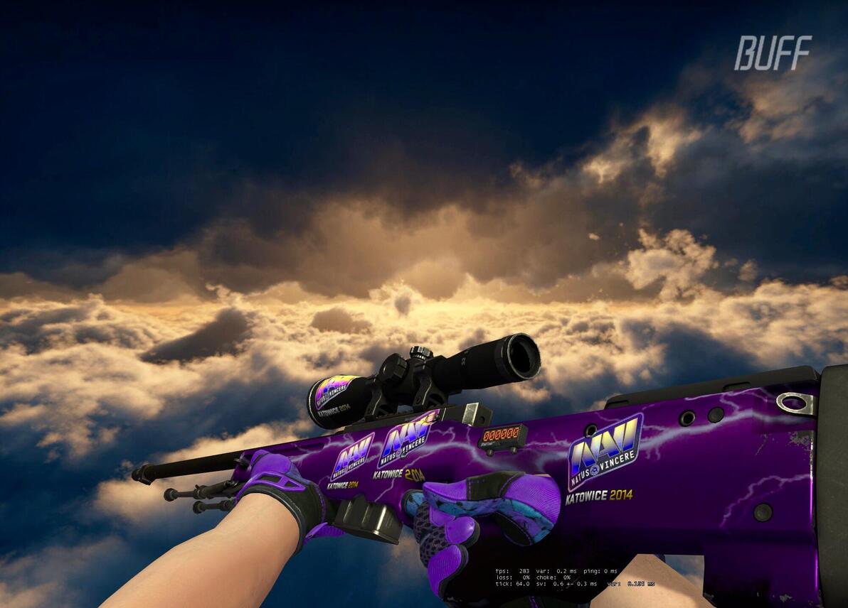 惊蛰时节，春雷始鸣：AWP | 雷击皮肤鉴赏 - 哔哩哔哩