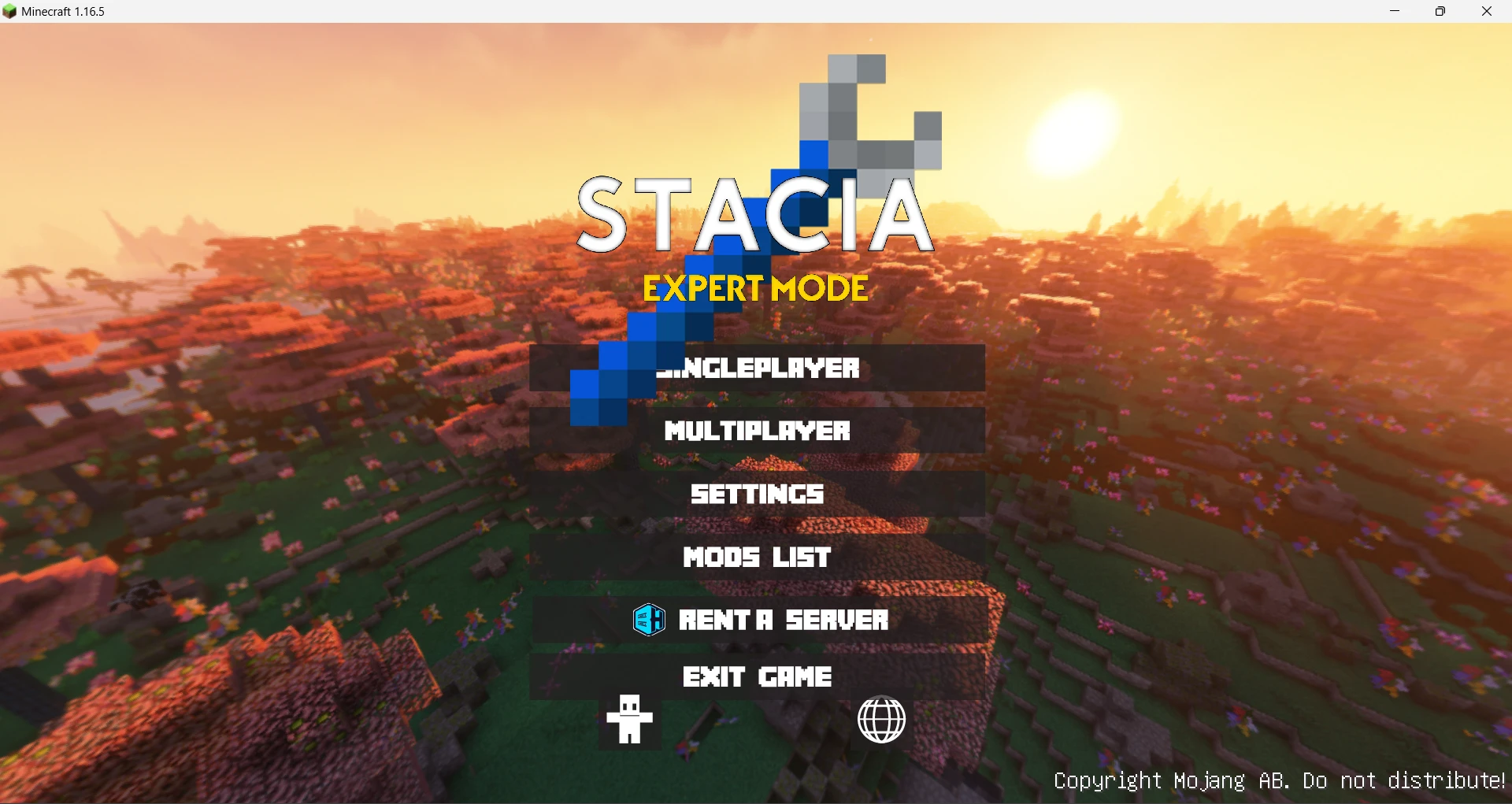 我的世界【Stacia Expert - 保持更新】1.16.5汉化补丁-附下载地址~ - 哔哩哔哩