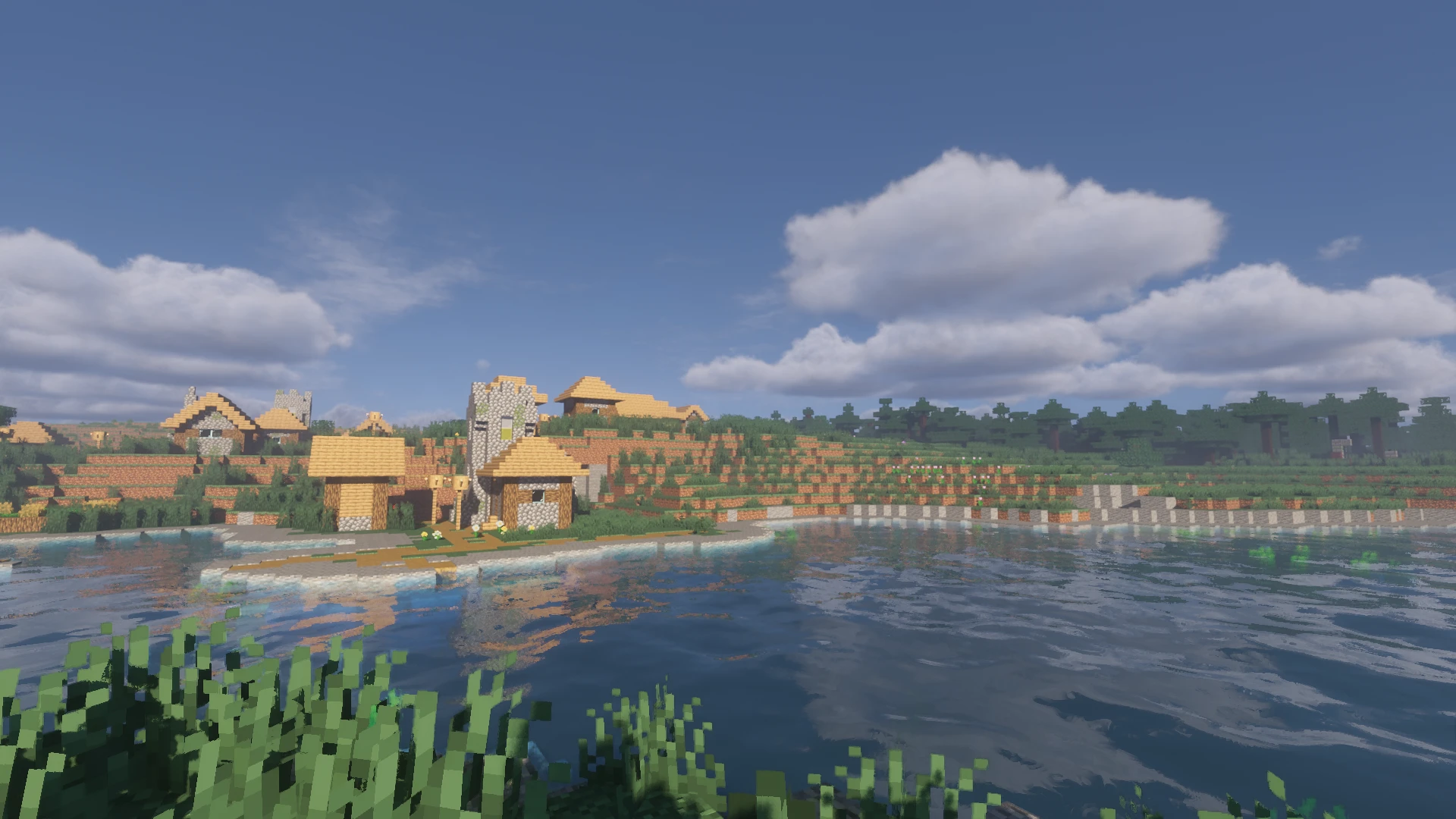 【我的世界】Minecraft 12种光影推荐+图片展示，这里面有你喜欢的吗？ - 哔哩哔哩