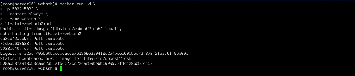 Docker部署ssh连接工具webssh2 - 哔哩哔哩