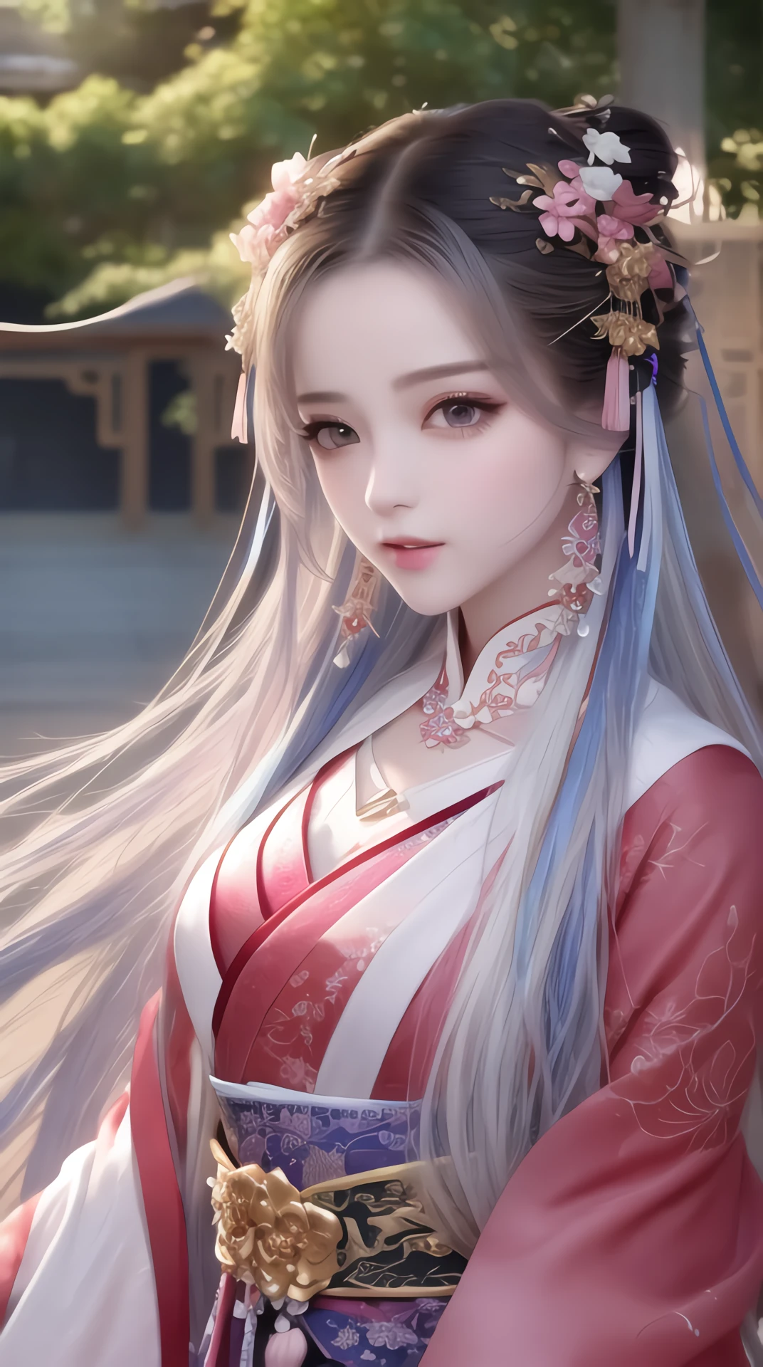 （AI绘画）古风美女二十四（2） - 哔哩哔哩