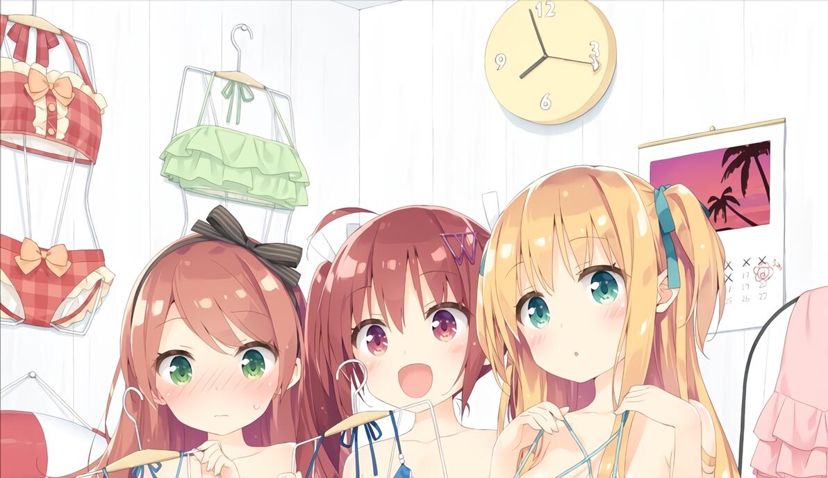 かにビーム画师专场少女萌图(awsl)-1.5- - 哔哩哔哩