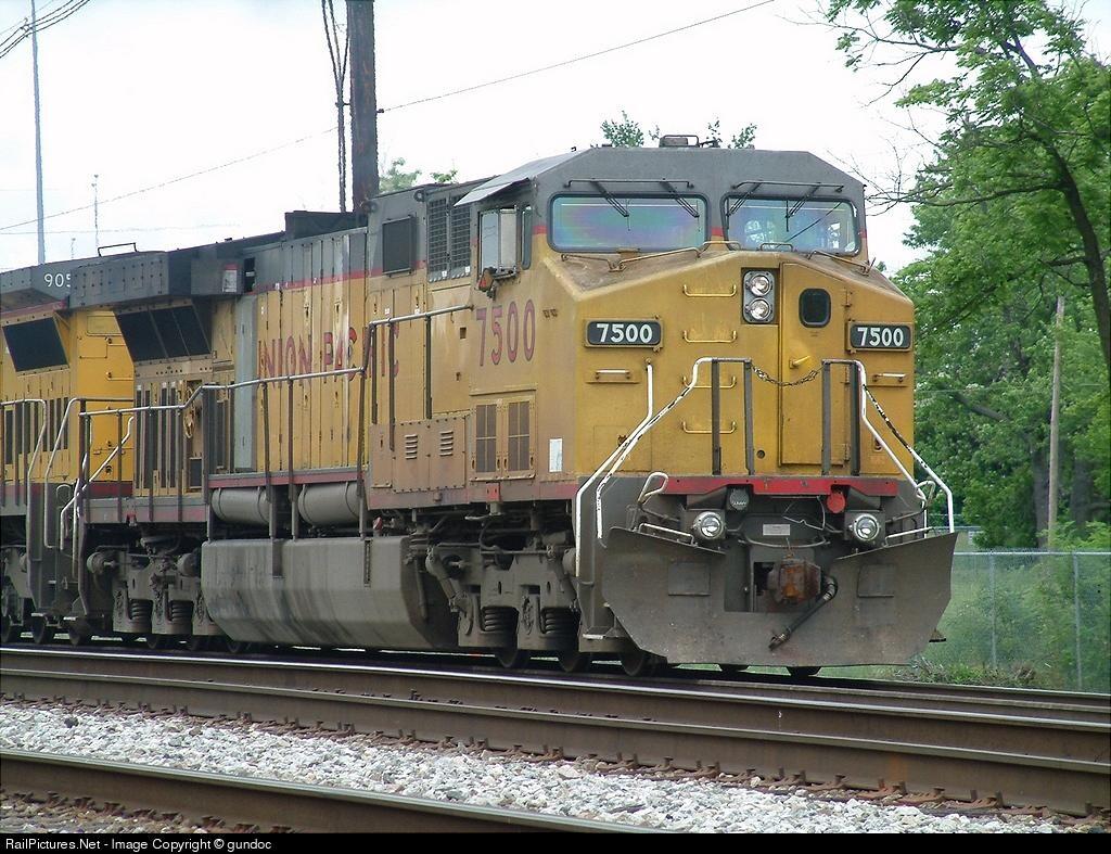 【科普】不得不降功率运用的“AC6000CW”——美国联合太平洋铁路C60(44)AC型内燃机车 - 哔哩哔哩