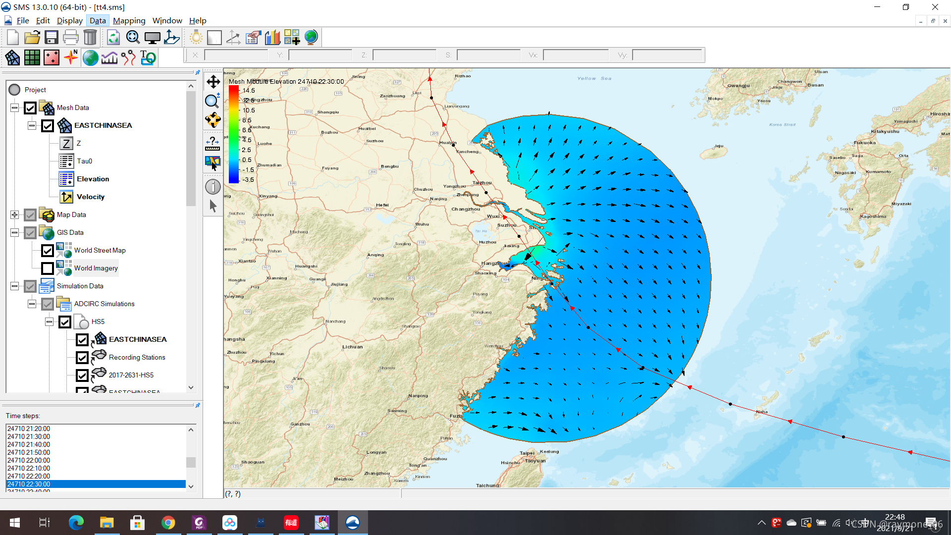 ADCIRC模型模拟沿海风暴潮和飓风灾害—实例讲解 - 哔哩哔哩
