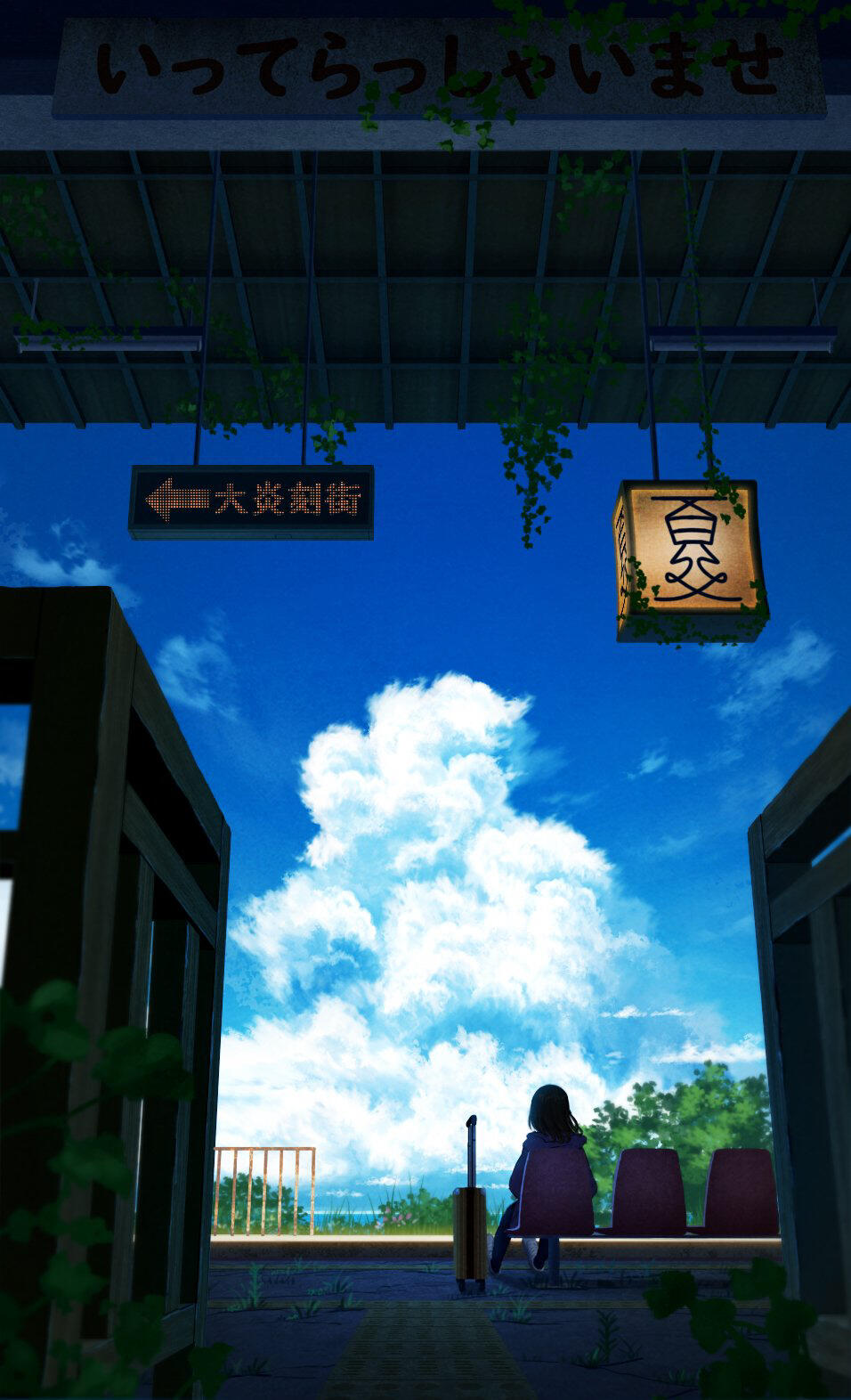 「画师推荐」周憂｜手机壁纸＆电脑壁纸Vol.1(情景画集) - 动人心弦的情景画家 - 哔哩哔哩