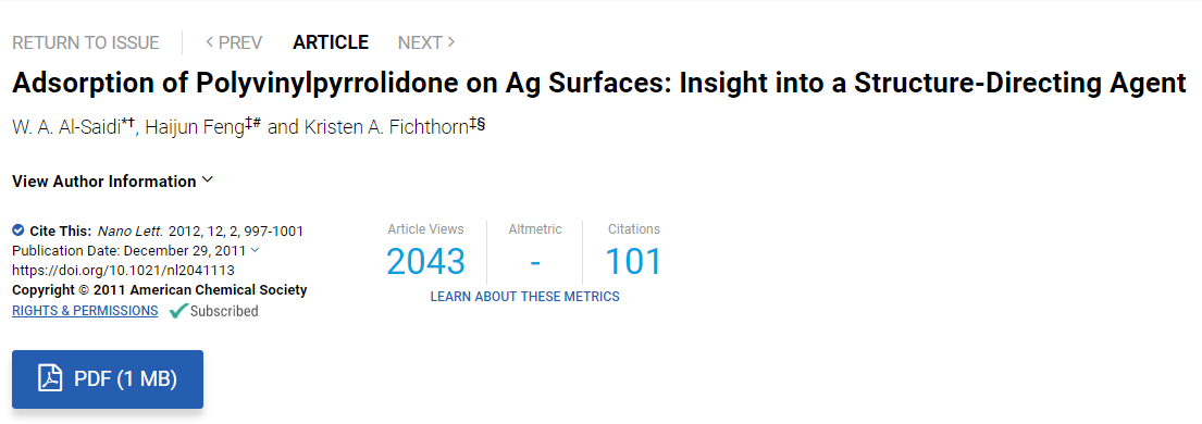 PVP在纳米粒子合成中的作用&对前辈NPCNs-MWCNT形貌调控失误的推测 - 哔哩哔哩