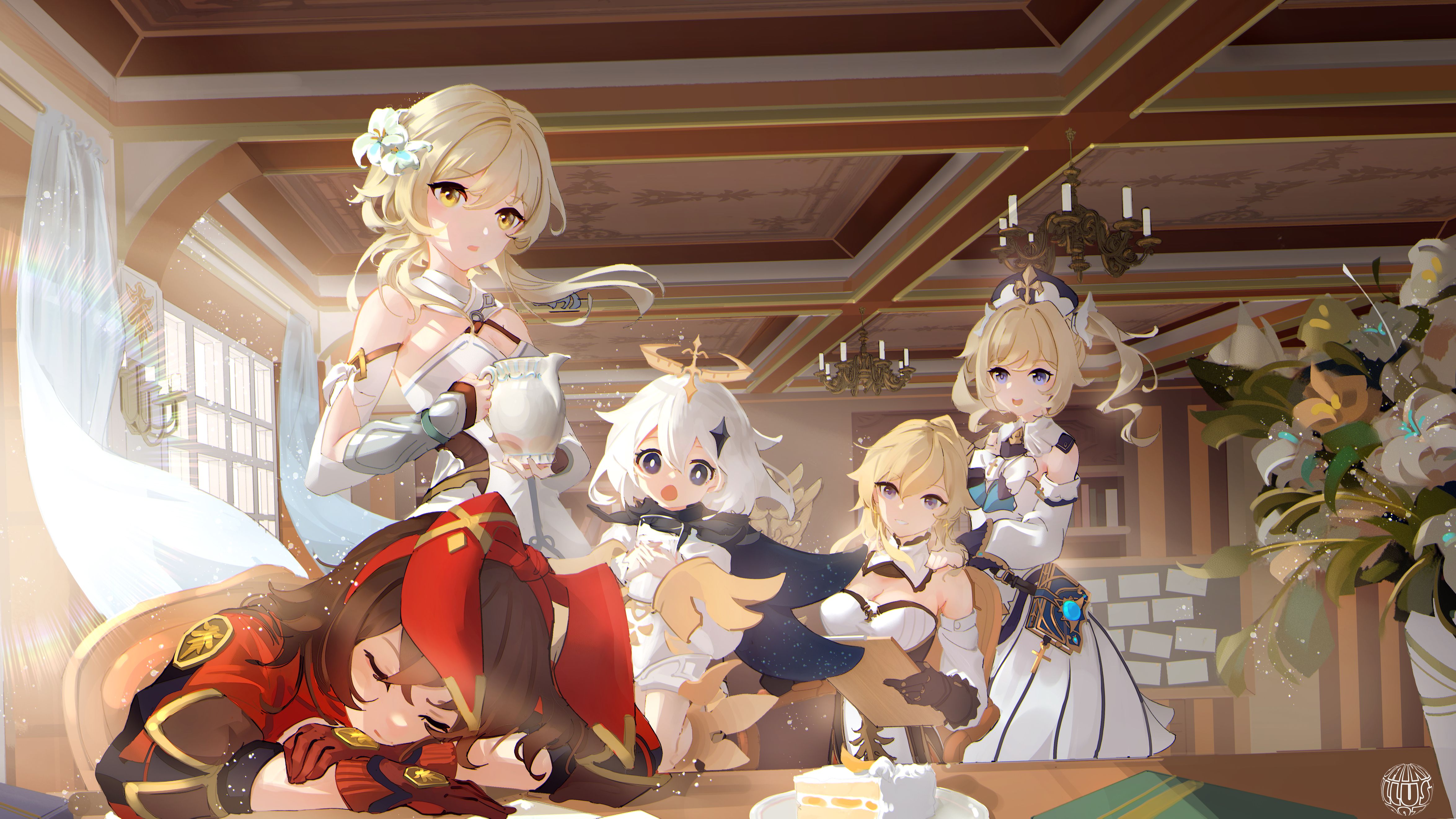 原神高清壁纸（第1期） - 哔哩哔哩