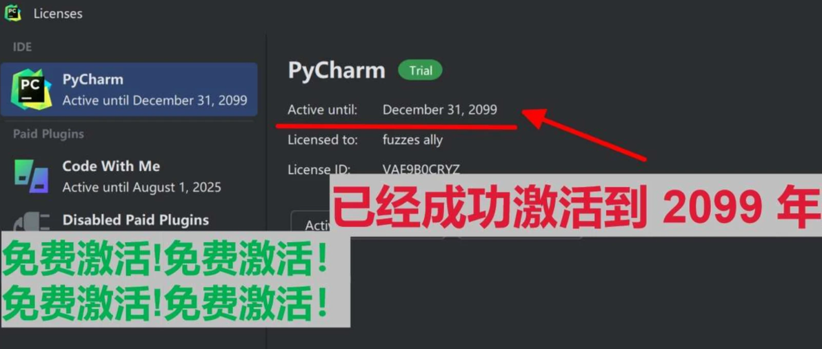 Pycharm 2024.2.1 破解版安装教程 附激活码 - 哔哩哔哩