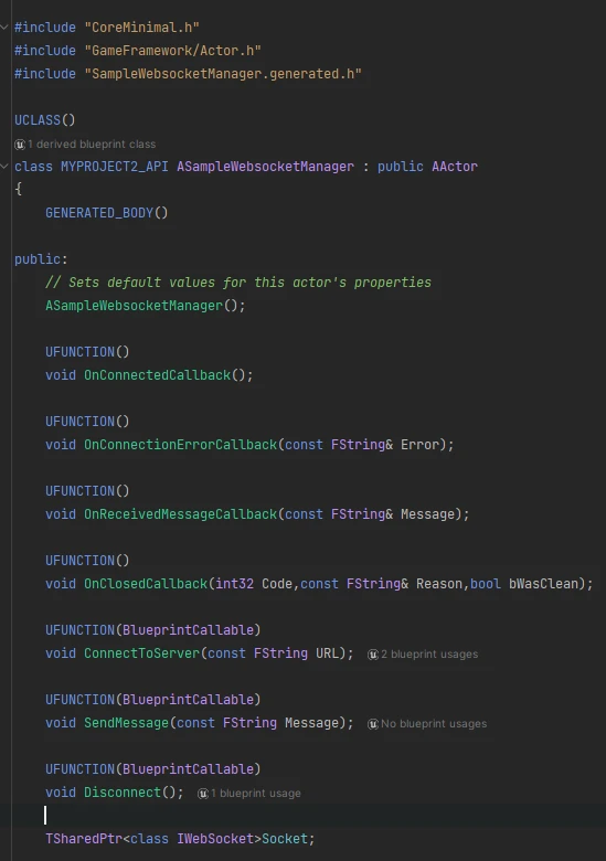 [UE4 C++入门到进阶]12.Websocket网络通信 - 哔哩哔哩