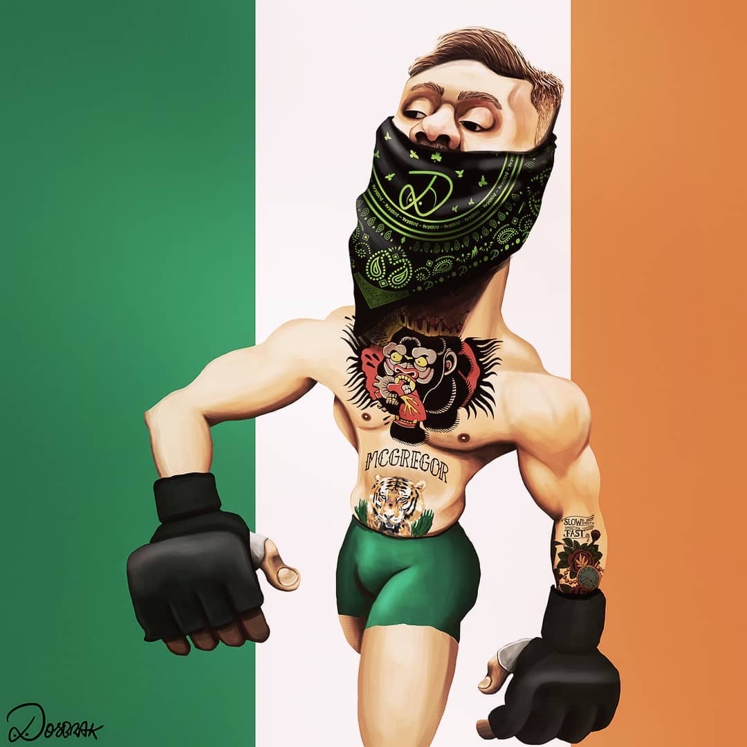 Dosbrak原创UFC漫画大赏#2 （康纳篇 - 哔哩哔哩