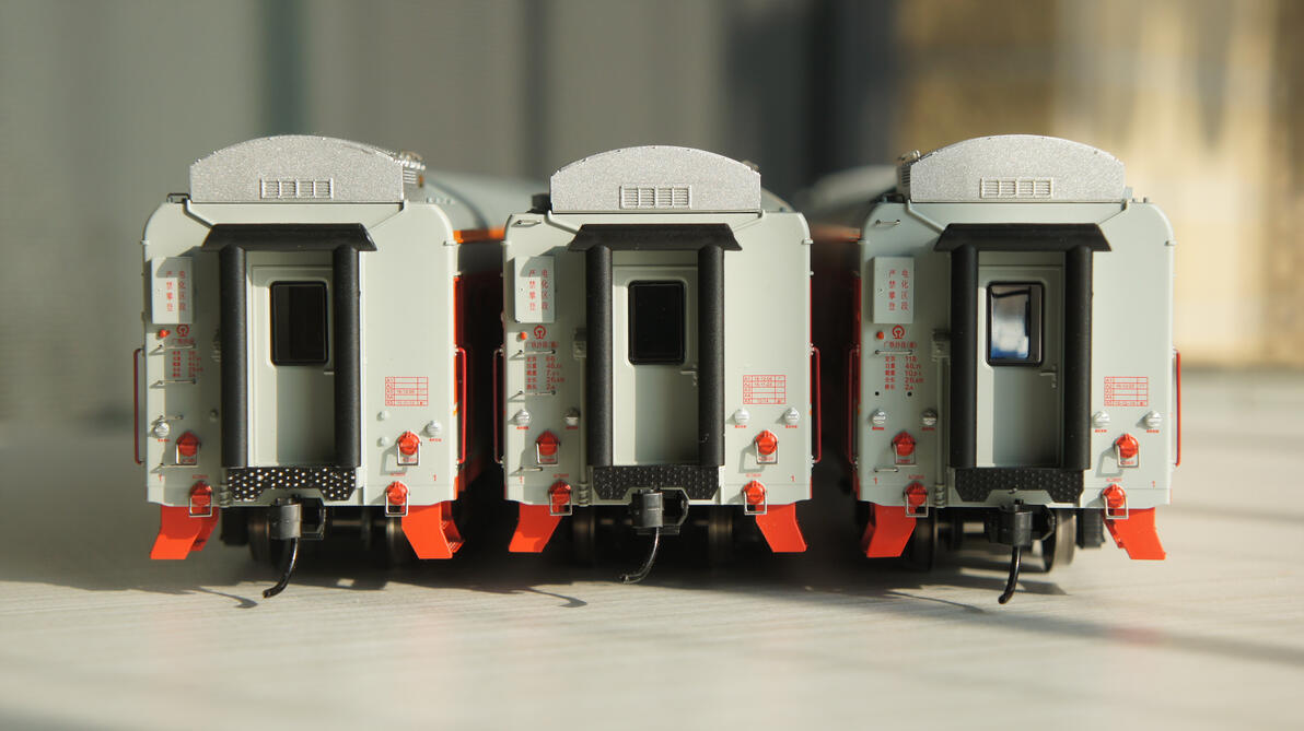 【模型】N27出品YW25G硬卧（广播车）车厢 评测 P2 - 哔哩哔哩