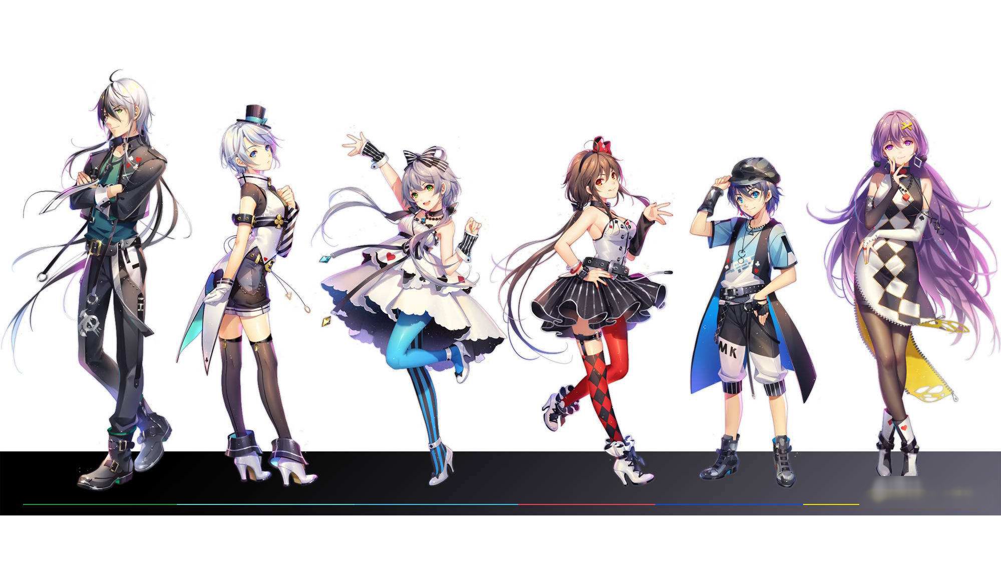 【Vsinger】全员应援色值 - 哔哩哔哩