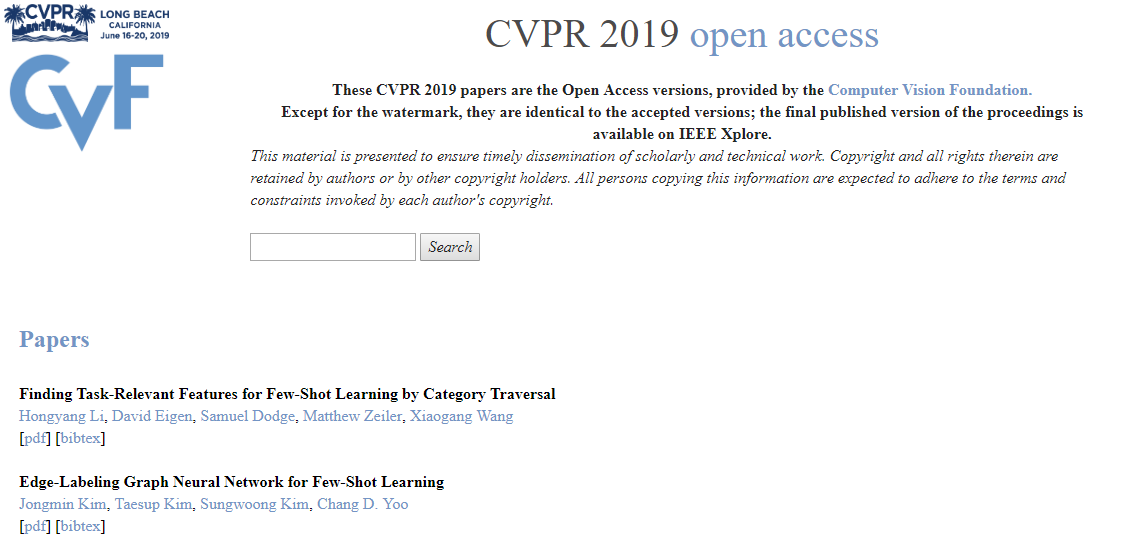 CVPR2019最全整理：全部论文下载，Github源码汇总、直播视频、论文解读等 - 哔哩哔哩