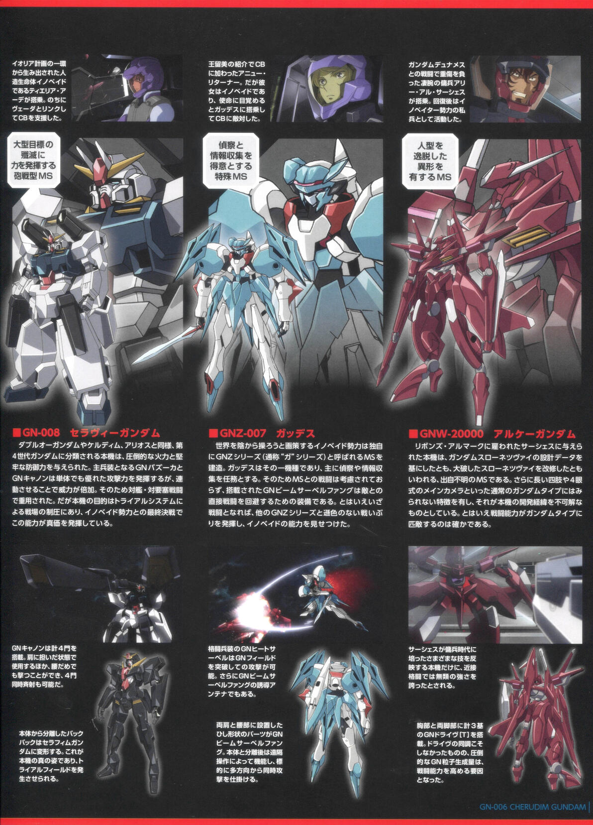 【一曰Acg】Gundam MS Bible 高达MS圣经 第138期 GN-006 智天使高达 日文原版 - 哔哩哔哩