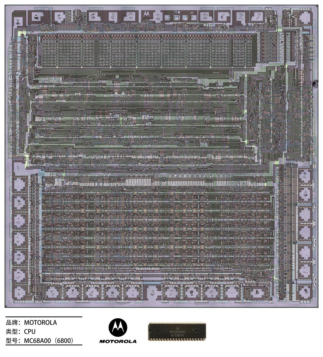 经典CPU系列之motorola MC6800 - 哔哩哔哩