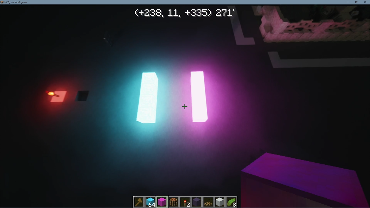 超简单的在MINECRAFT里做出你想要的五颜六色的灯光效果 - 哔哩哔哩