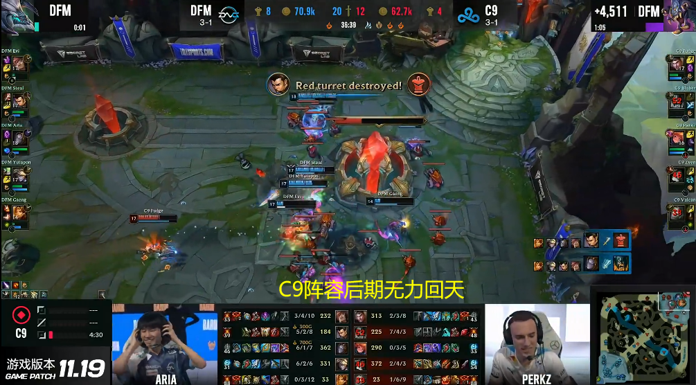 LOL：DFM创造赛区历史闯入S赛正赛，坚持梦想的老将值得尊敬！ - 哔哩哔哩
