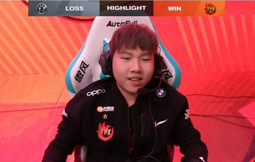 LPL春季赛FPX完胜IG，打野Xun连续两场遭针对，赛场失态面露苦涩 - 哔哩哔哩
