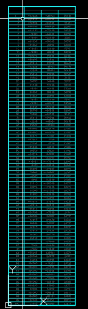 Python提取cad表格数据至excel - 哔哩哔哩