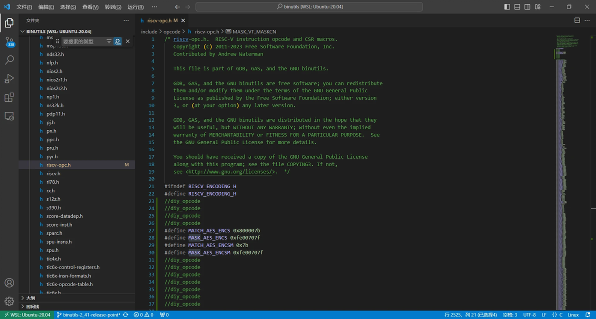 [RISCV-Binutils]修改GNU汇编器添加自定义RISC-V指令 - 哔哩哔哩
