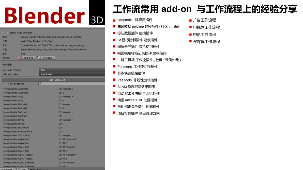 blenderCN-斑斓中国-开源技术工作流总结和软件简单介绍 - 哔哩哔哩