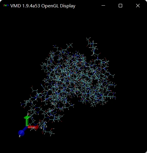 跑分子动力学动画就用VMD（资源放送版） - 哔哩哔哩