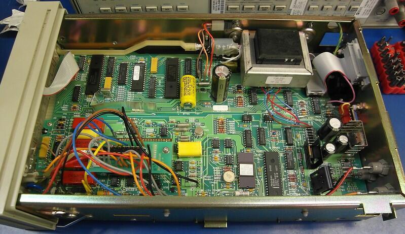 HP 3478A万用表拆卸图片 - 哔哩哔哩