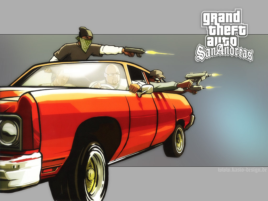 GTA-SA[侠盗猎车手:圣安地列斯]-同人艺术画②-全收集 - 哔哩哔哩