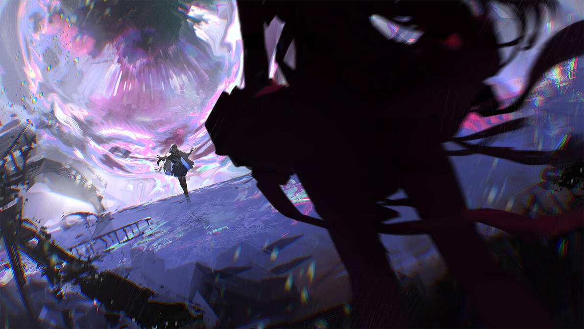 Arcaea曲绘角色剧情cg预览增强（41）5.0.0版本（公募曲第二回|主线） - 哔哩哔哩