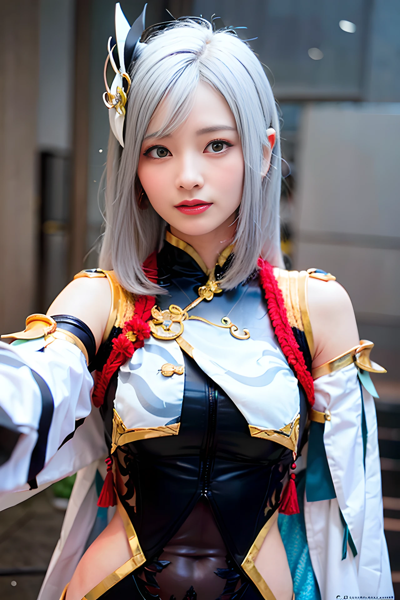 【赛博Coser】原神 这次是申鹤捏~ - 哔哩哔哩