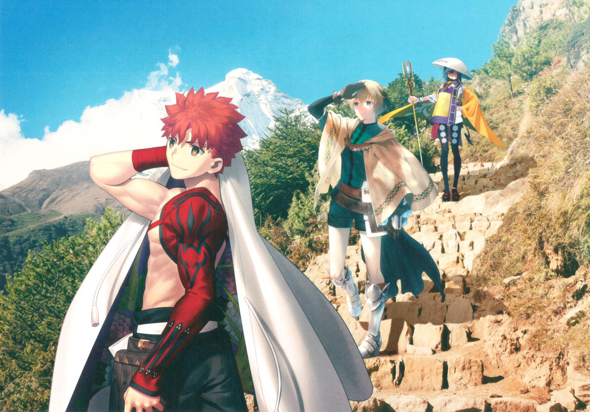 FGO六周年英灵巡游礼装全尺寸壁纸&实景考据 - 哔哩哔哩