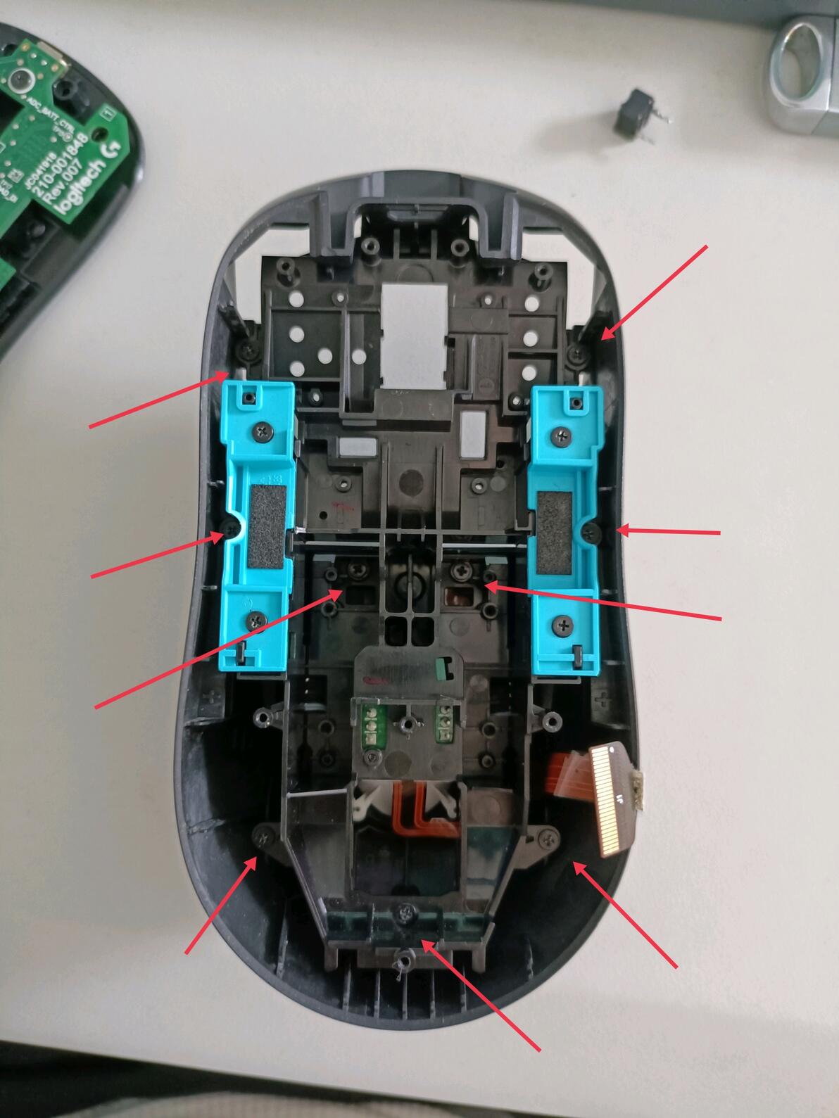 罗技GPW拆解教程 - 哔哩哔哩