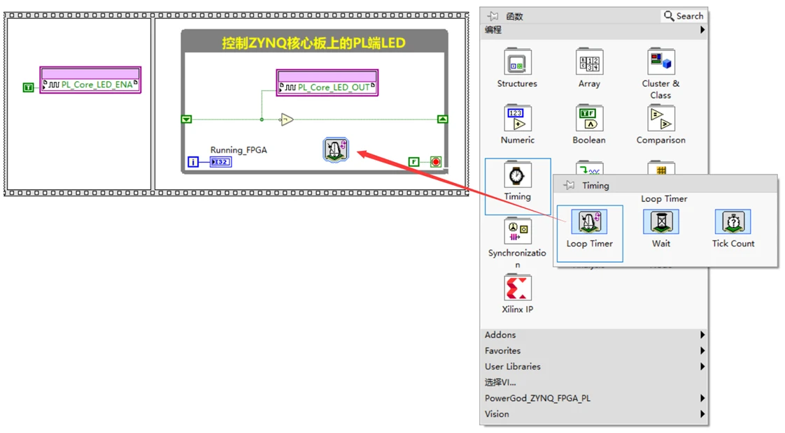 第5章-5.3：LabVIEW ZYNQ芯片内部的PL(FPGA)程序开发实战《LabVIEW ZYNQ FPGA宝典》 - 哔哩哔哩