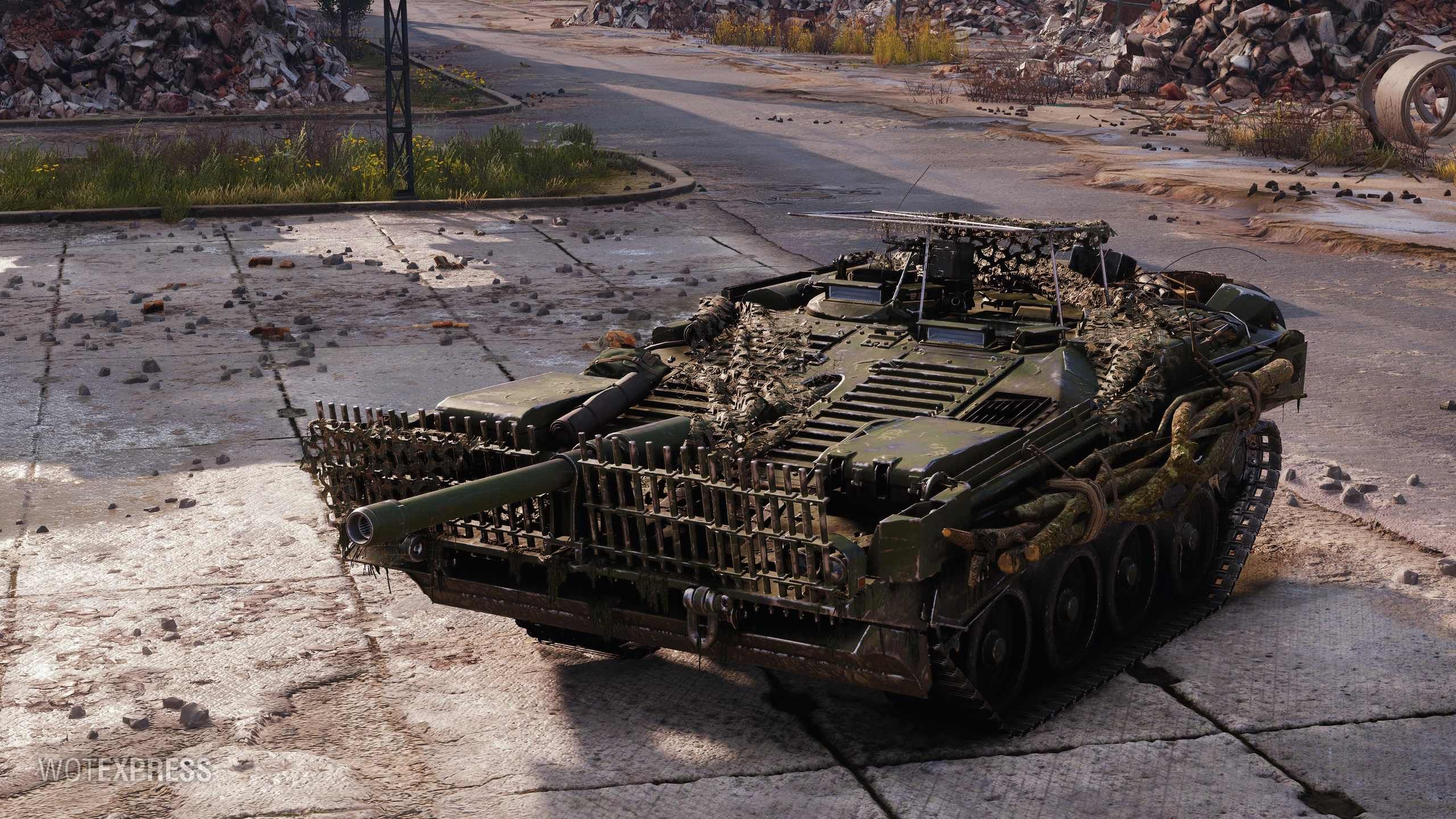 WOT3D风格：老兵“当之无愧”活动令牌兑换奖品 Strv 103B专属皮肤“冥界”大图欣赏 - 哔哩哔哩