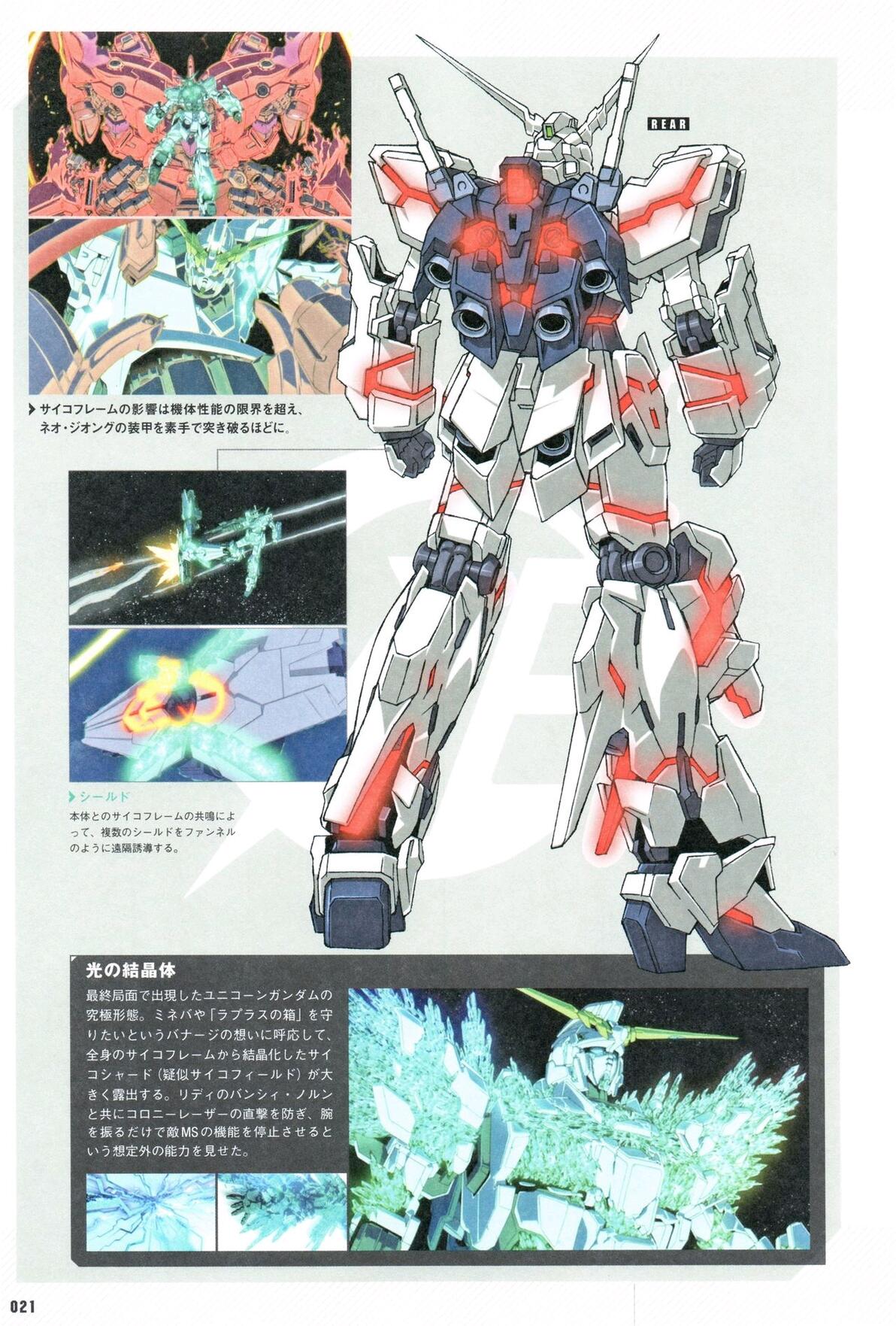 GUNDAM UC 0096 机体设定图#1 - 哔哩哔哩