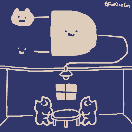 送Everyday one cat全套表情包，请自取～（eveonecat）看到就是赚到 - 哔哩哔哩