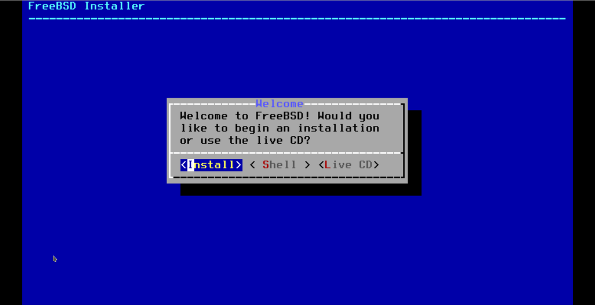 FreeBSD基本系统安装+桌面环境配置+中文输入法设置：上 - 哔哩哔哩
