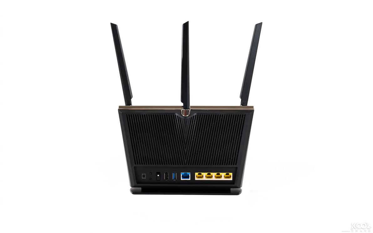 ASUS华硕RT-AX68U AX2700双频WiFi 6智能无线路由器开箱拆解评测 - 哔哩哔哩