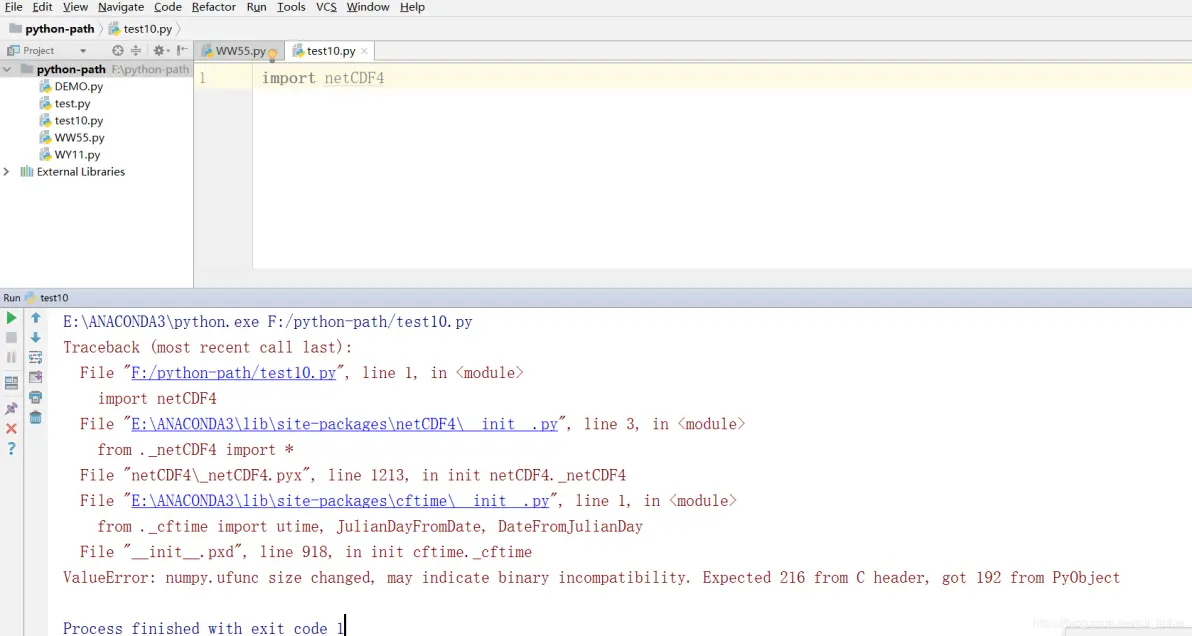 Python安装netCDF4(windows系统) - 哔哩哔哩