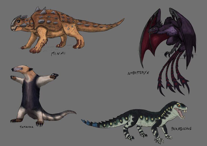 方舟生存进化——附加生物（Additonal Creatures）未来生物企划大纲 - 哔哩哔哩