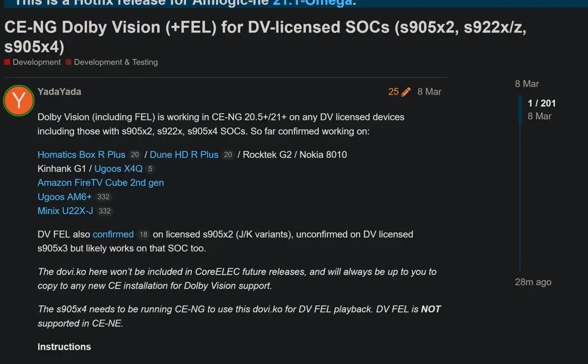 接近理想的双层杜比视界播放设备- AM6B plus with Coreelec - 哔哩哔哩