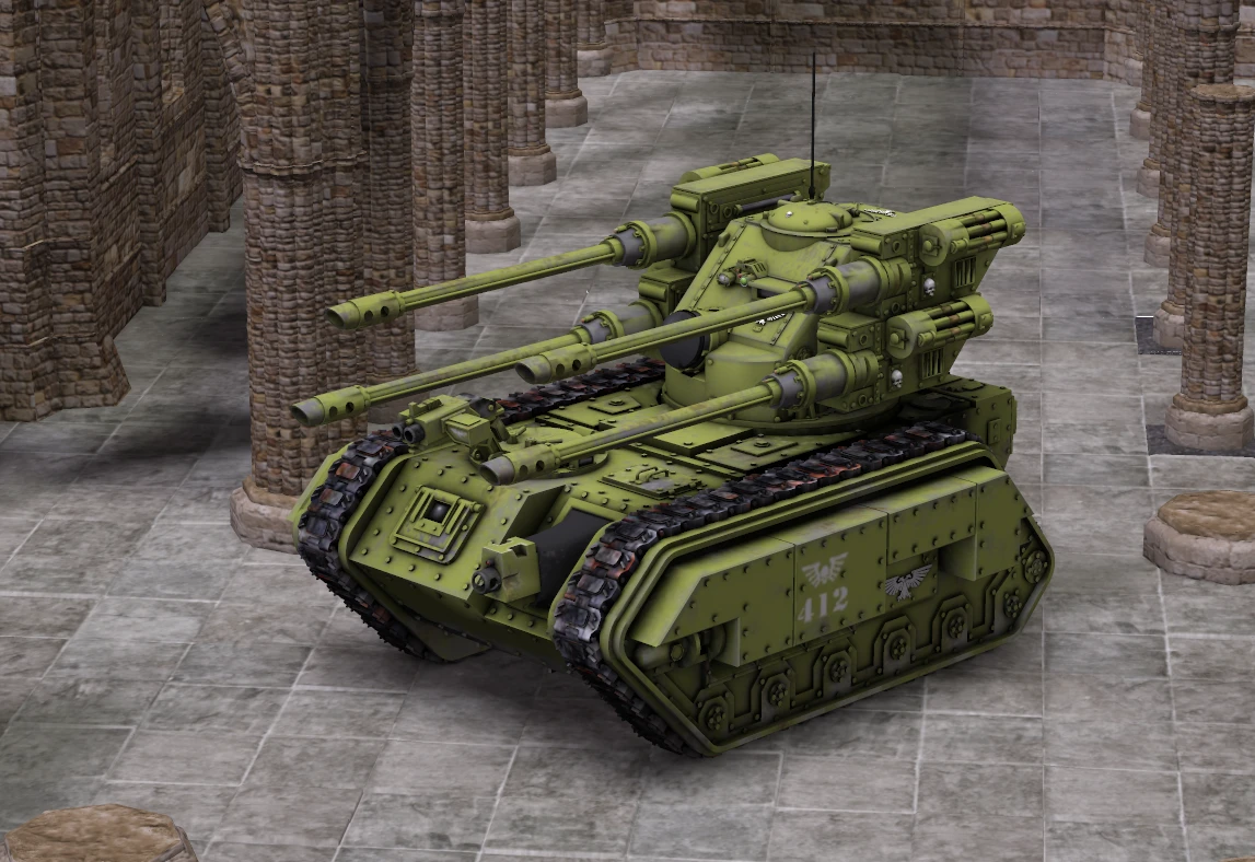 【战锤40K·各族装甲】LEX翻译：防空坦克 - 哔哩哔哩