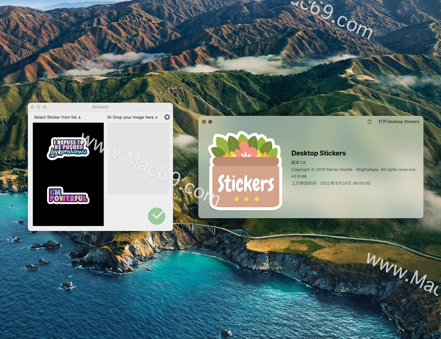 Mac桌面贴纸工具：Desktop Stickers for Mac - 哔哩哔哩
