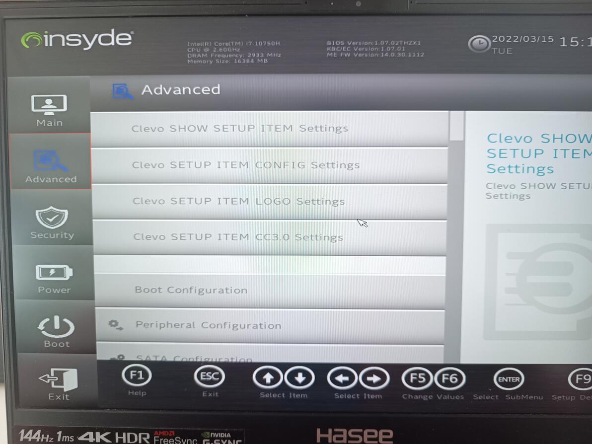 战神Z9CU7PK及其他H2O Inside机型不刷BIOS解锁隐藏选项 - 哔哩哔哩