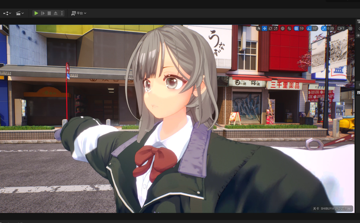 UE5动漫城市项目Anime Tokyo的创作经验分享 - 哔哩哔哩